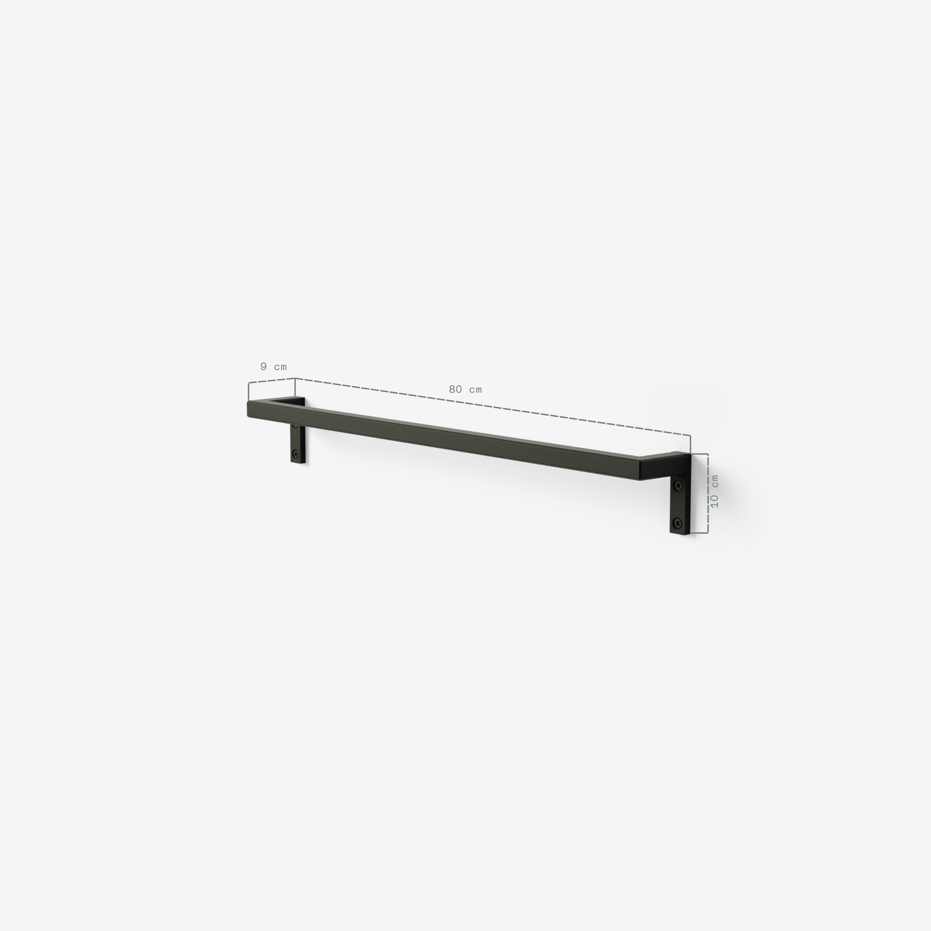 Wall Mounted Clothes Rail Modern Design | RackBuddy
